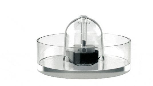 BROOK Glass Pet Fountain – All-Glass Water Fountain for Cats and Dogs ...
